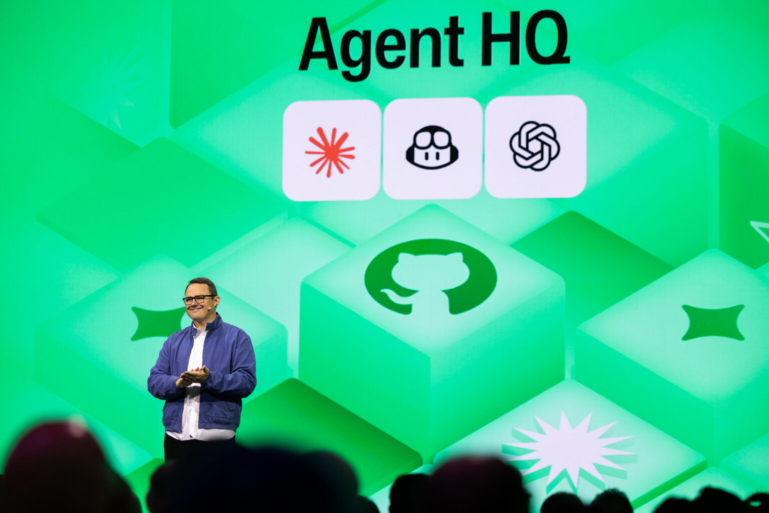 Developer innovation at the center at GitHub Universe 2025